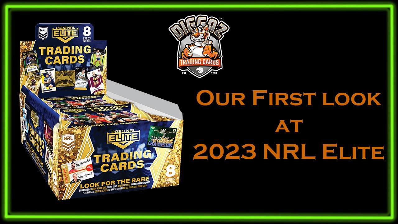 1st Look at 2023 NRL Elite Trading Cards - MoJo's, Signatures, Patches ...