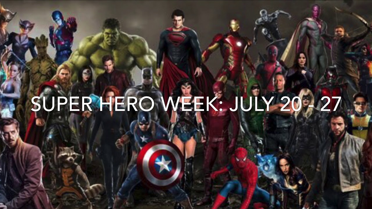 Super Hero Week!!! - YouTube