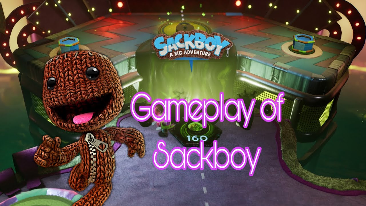Playing Sackboy:A Big Adventure for first time - YouTube