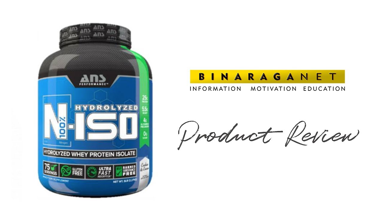 ANS N-Iso Hydrolized Whey Protein - Smart Review - YouTube