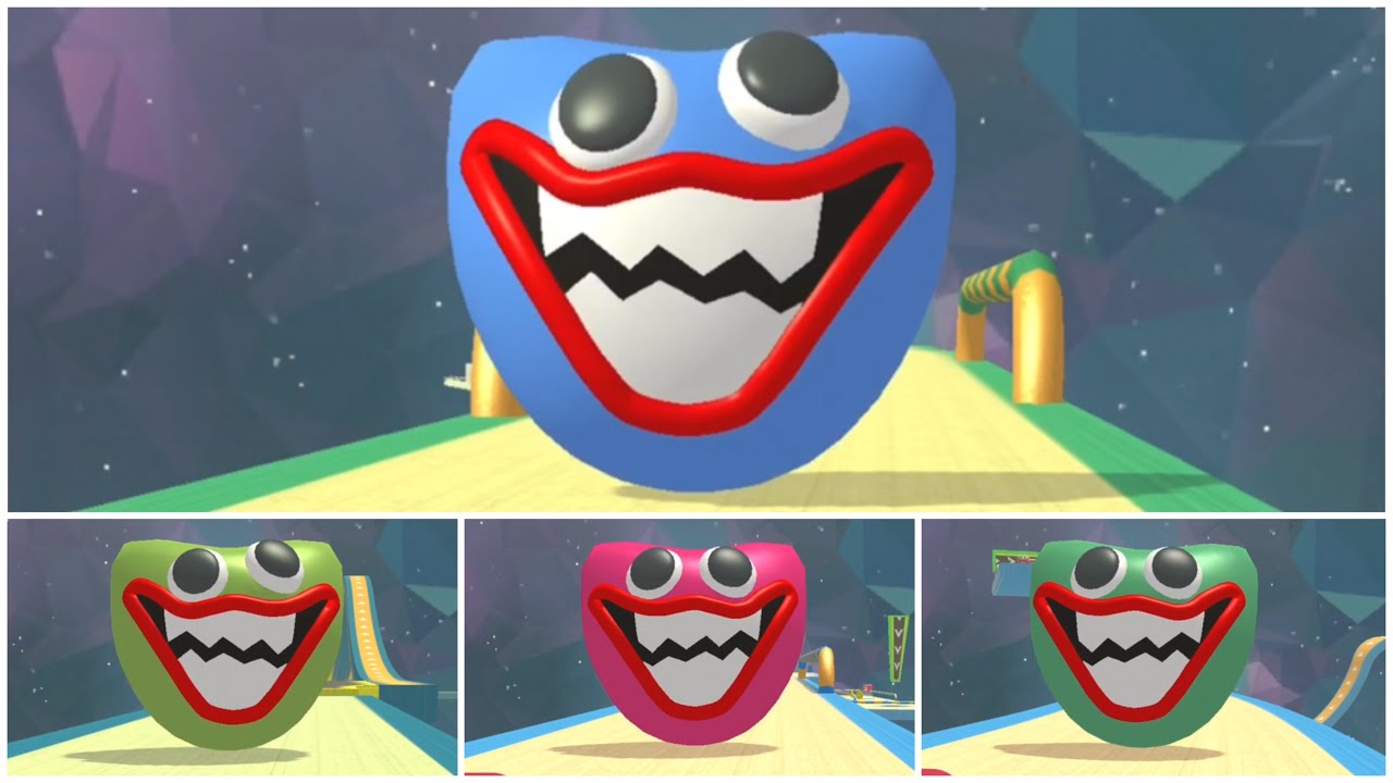 Poppy and Huggy Wuggy balls challenge playtime - action balls game ...