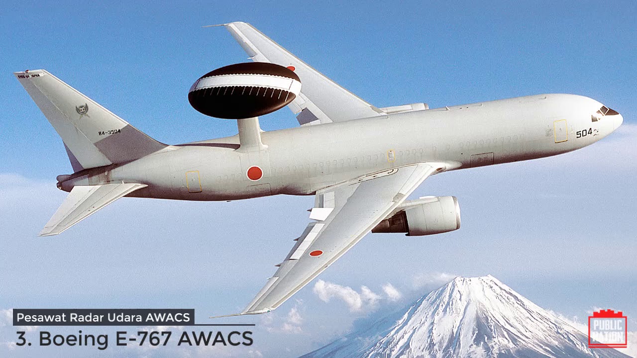 Indonesia Wajib Punya! Inilah Deretan Pesawat Radar Terbang AWACS - YouTube