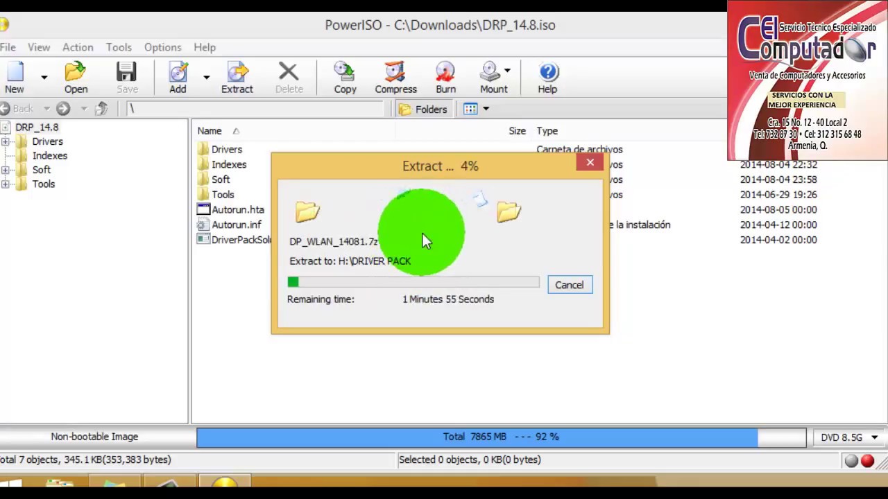 como DESCOMPRIMIR FORMATO ISO de manera (Extensiones.ISO ) fácil JNR ...
