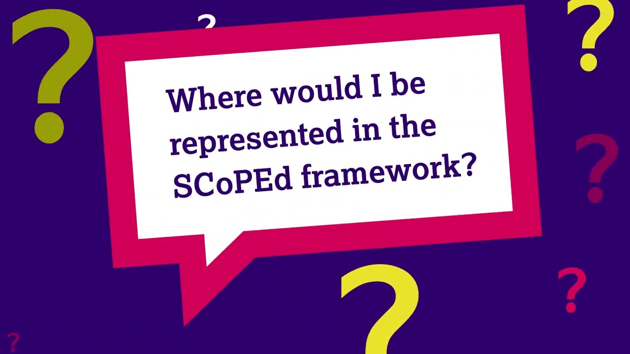 SCoPEd: Where will I be represented in the framework? - YouTube