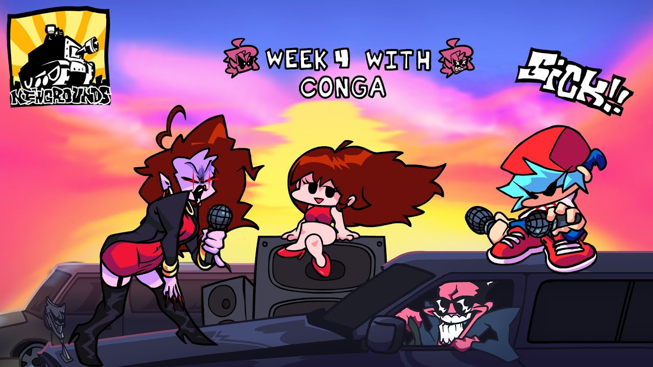 FNF week 4 (HARD) - YouTube