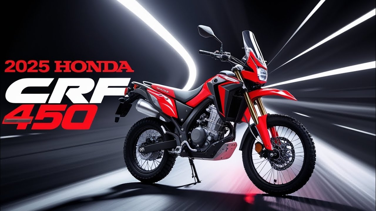 FINALLY LAUNCHED! The 2025 Honda CRF 450L Is Here to Redefine Dual ...
