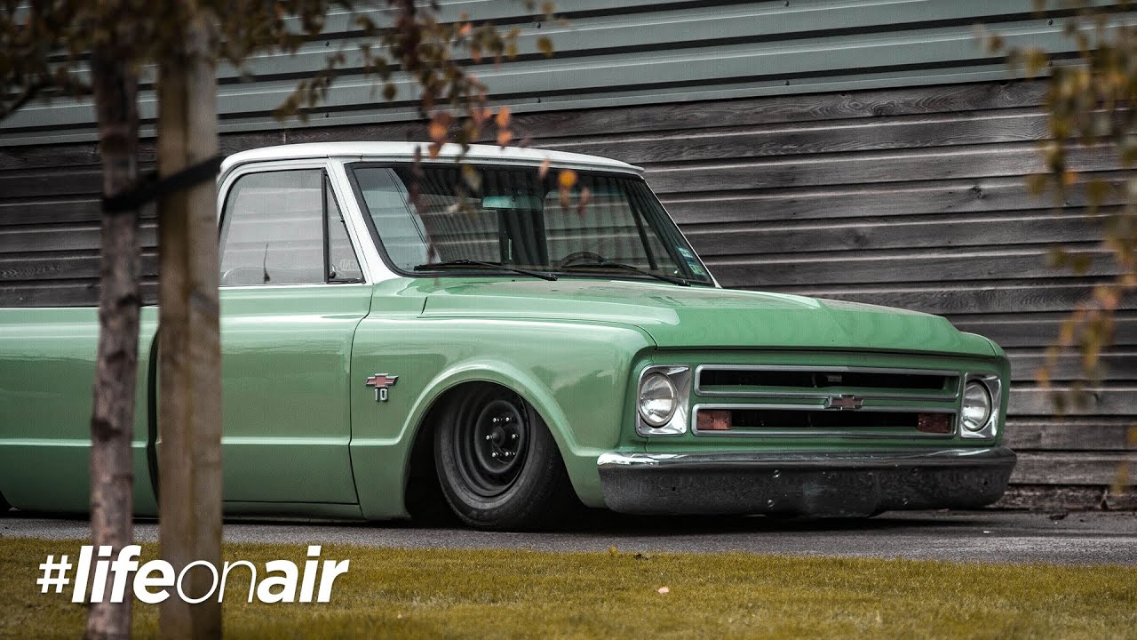 Ben's Chevy C10 on Air Suspension – #LifeOnAir - YouTube