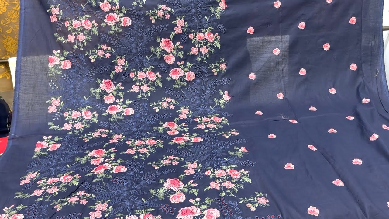 Pakistani Suit Embroidery Designs || Summer Embroidery Designs || Eid ...