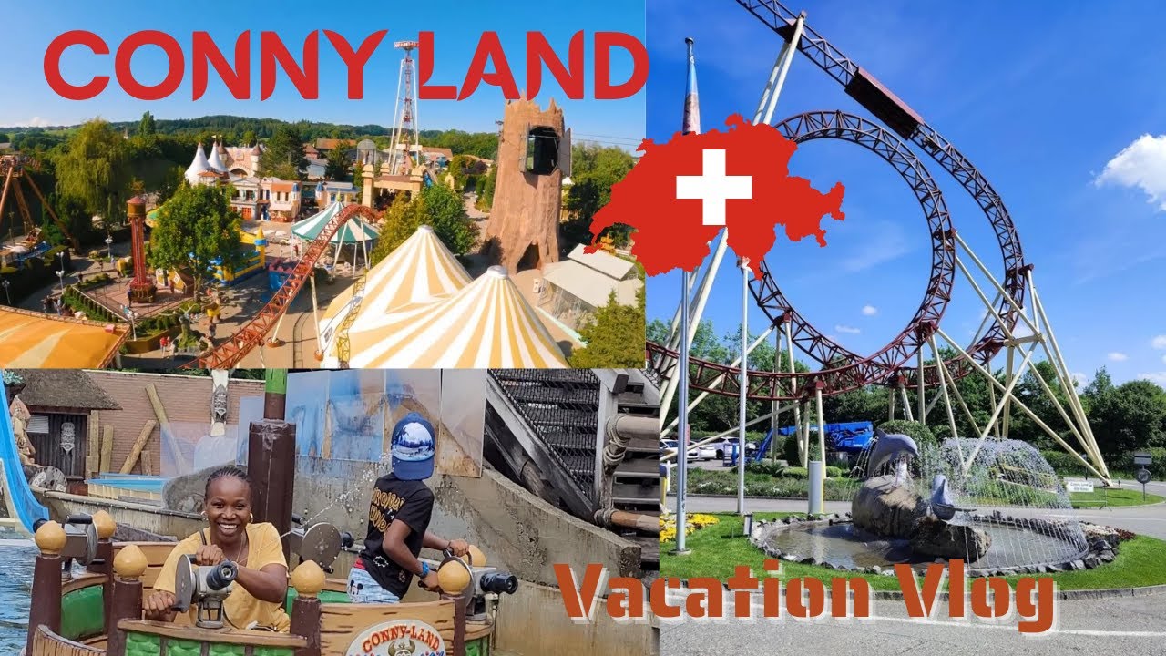Vacation Vlog: Visiting Switzerland Attraction Park Conny Land in Waldi ...