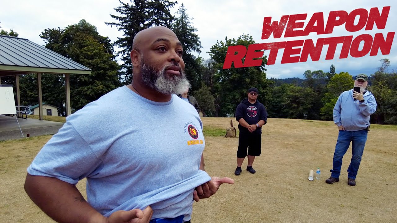 Weapon Retention For Self Defense With Markis Miranda - YouTube
