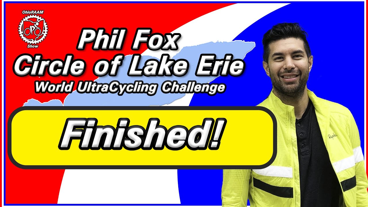 Phil Fox World Championship Ride Around Lake Erie Finish - YouTube