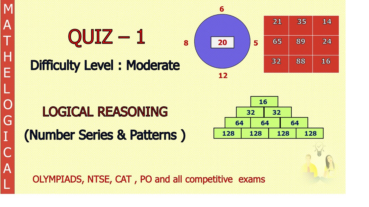 Quiz 1 Number Series and Patterns - YouTube