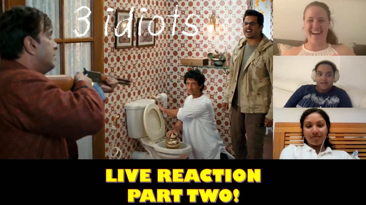 3 Idiots Movie Reaction *Part Two*! 15TH ANNIVERSARY! - YouTube