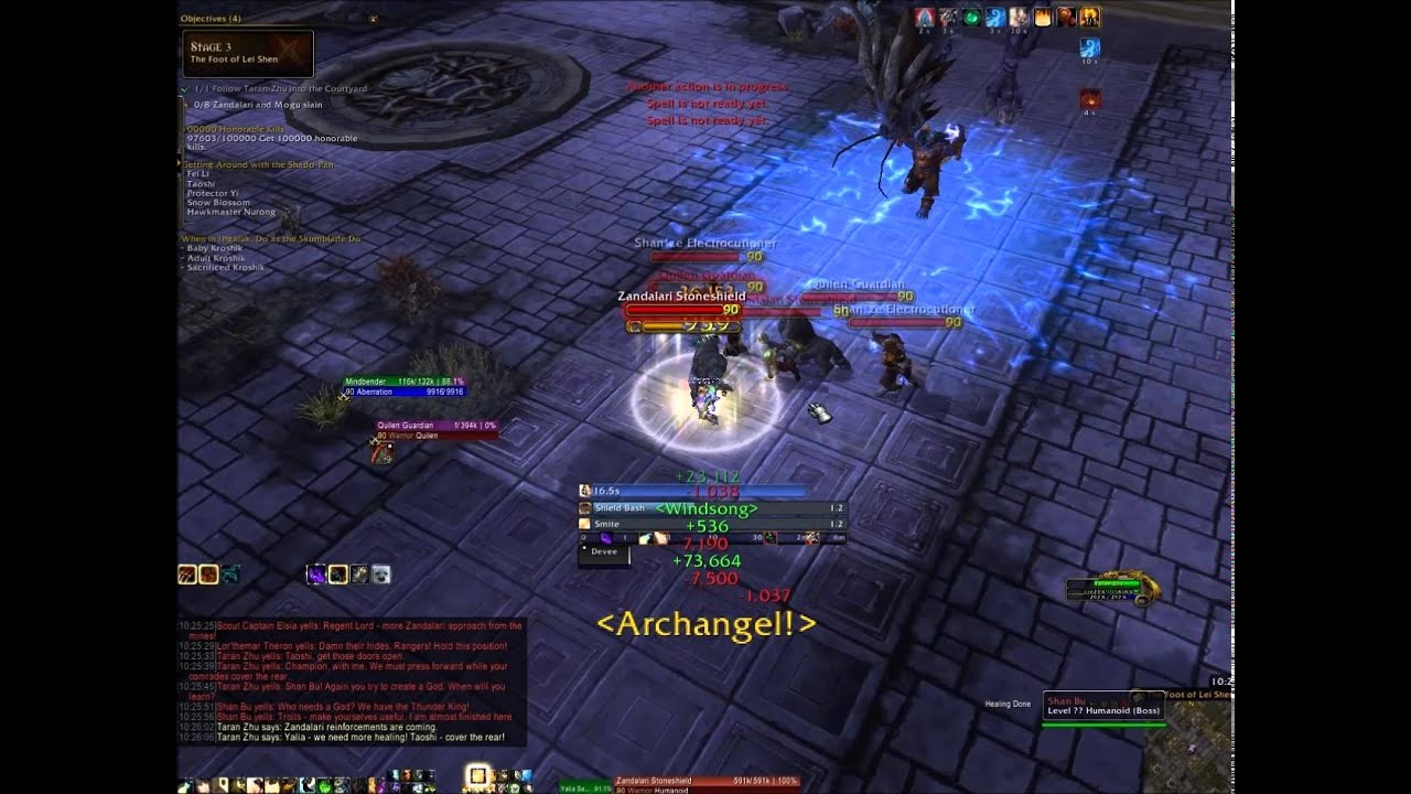 Fall of Shan Bu, End of Isle of Thunder stage 5, Horde - YouTube