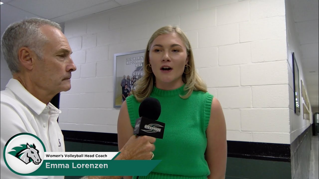 Women's Volleyball vs. Gallaudet | Postgame Interview with Head Coach ...