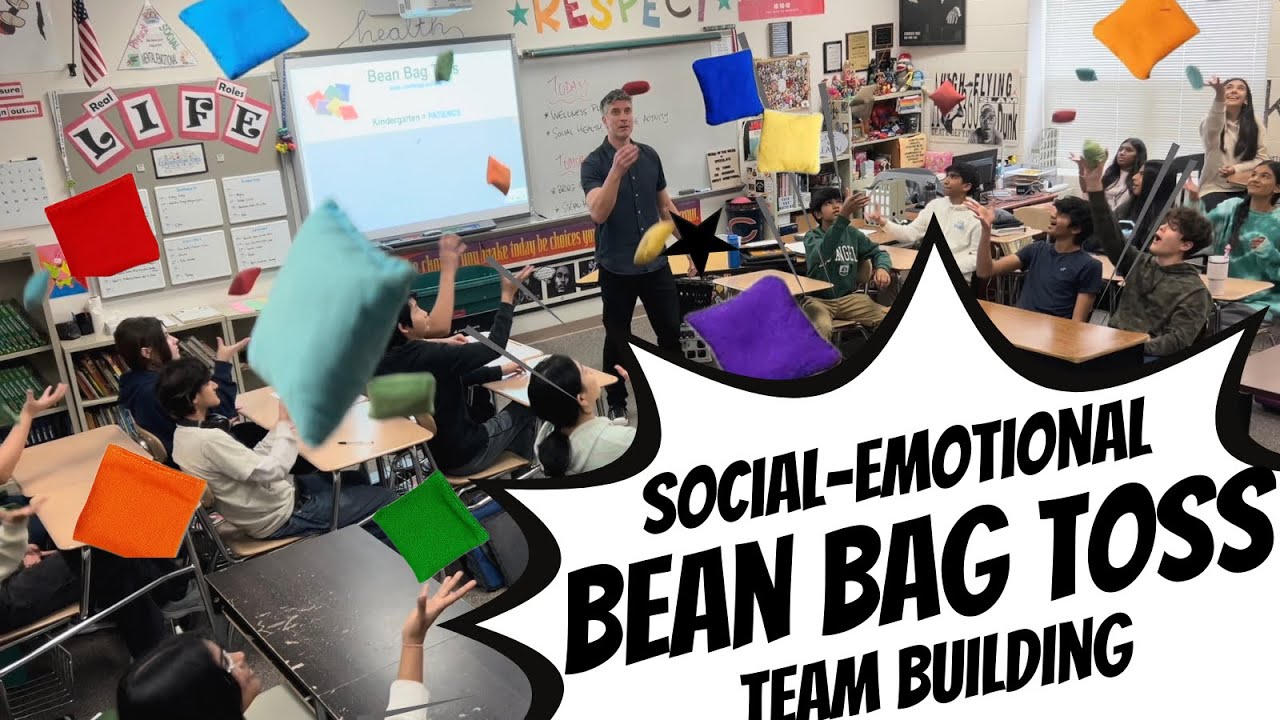 Team Bean Bag Toss - Social-Emotional Goal Setting Activity - YouTube