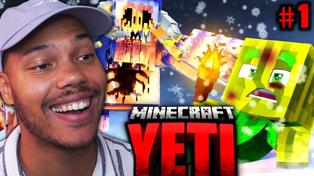 ich REAGIERE auf MINECRAFT YETI #01 von CHAOSFLO44 (Folge 01) - YouTube