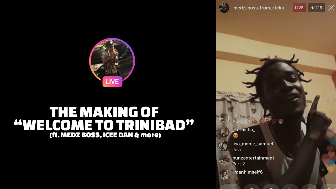 The Making of Medz Boss & Icee Dan Anthem "Welcome To Trinibad" - YouTube
