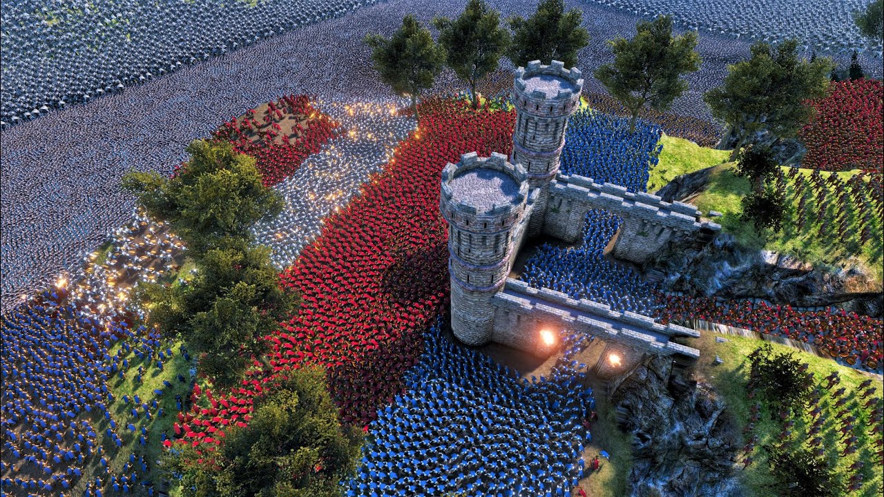 Golden Knights, Viking, Giant Ogres and Orcs Bring Total Destruction To ...