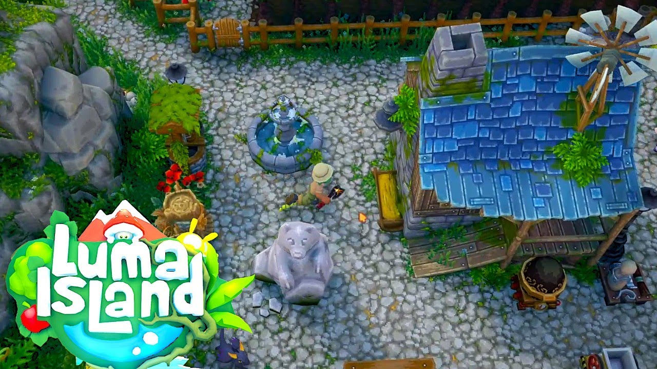 Luma Island Professions and a Little Farm Work - YouTube