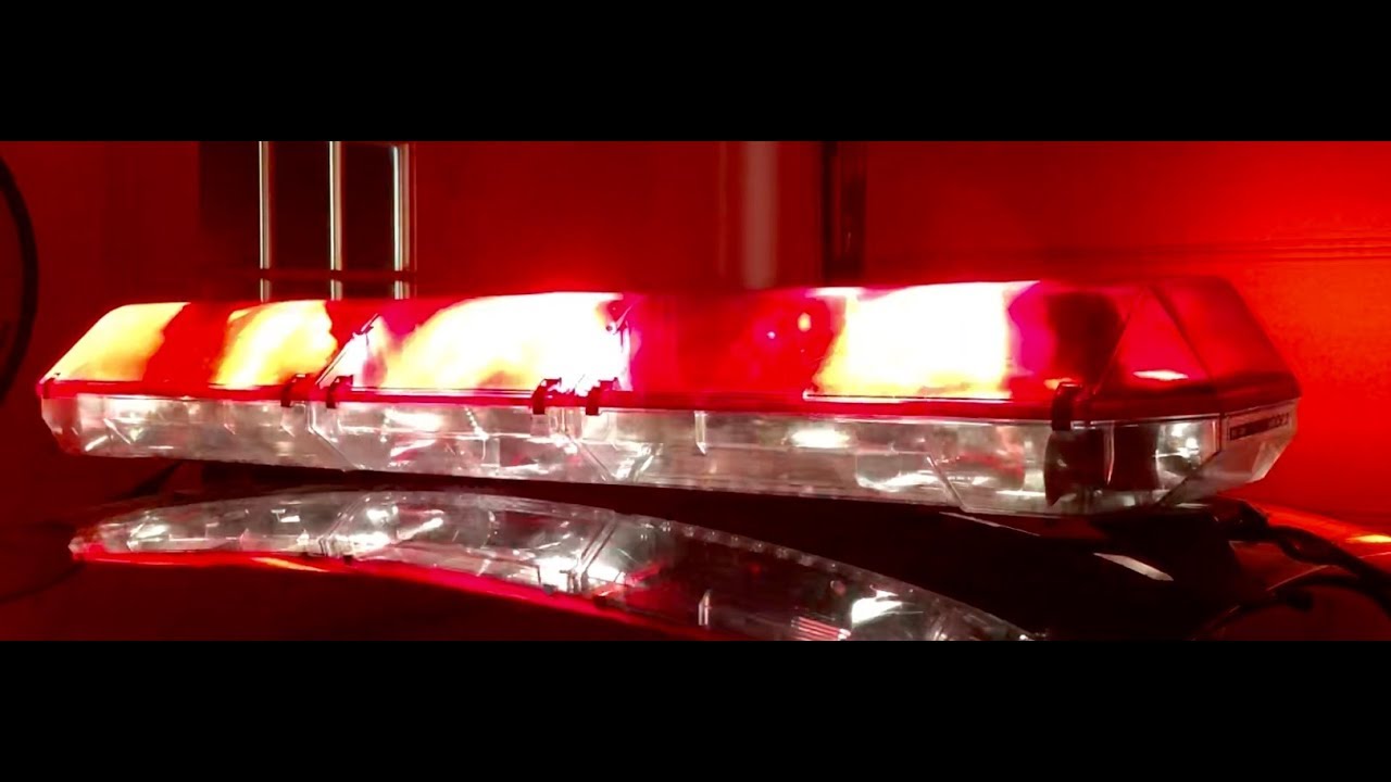 Code 3 MX7000 Red Lightbar - YouTube