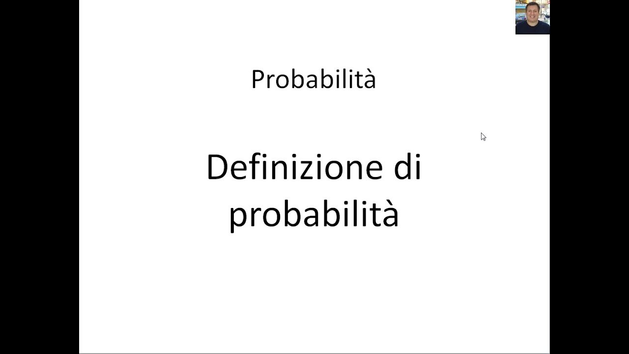 Probabilità - 01 - Definizione di probabilità - YouTube