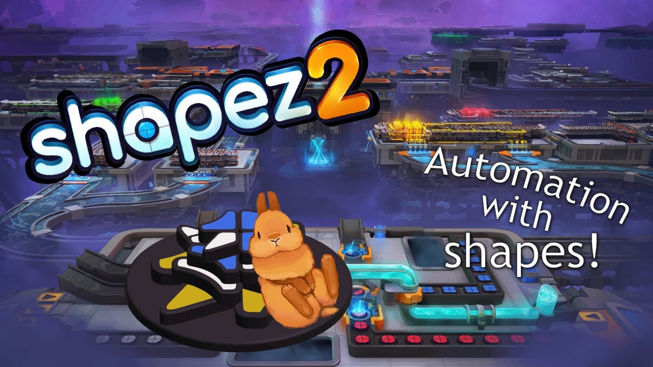 Shapez 2 - Automation with shapes - EP1 - YouTube