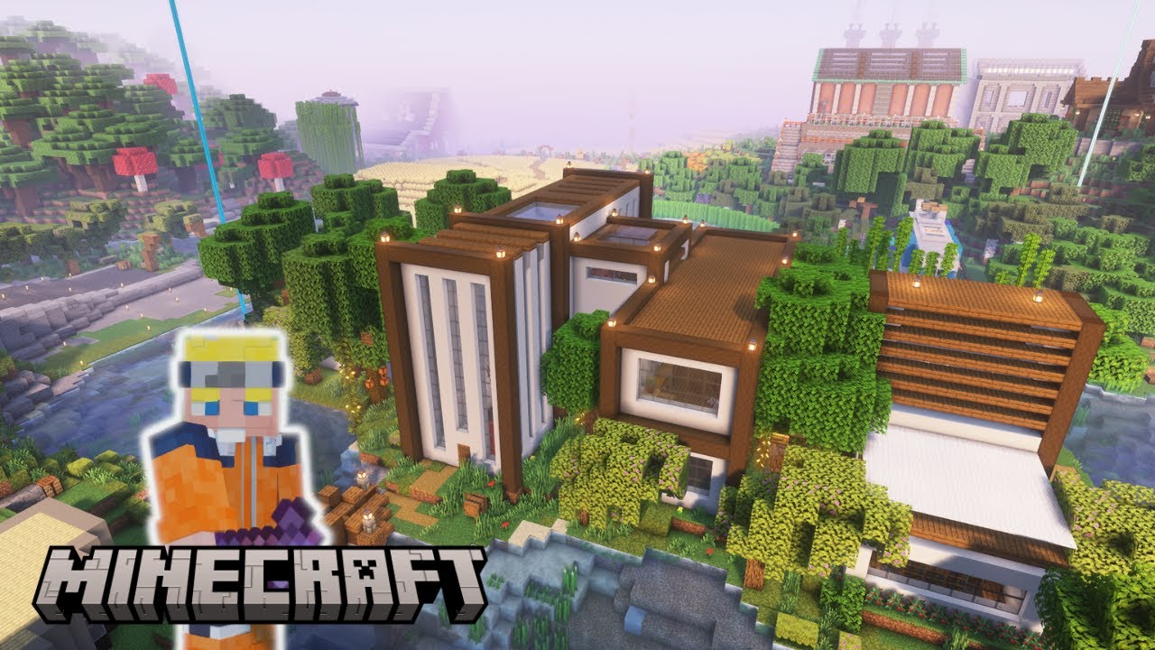 Upgrading My Modern Starter Base! | Minecraft Lets Play 5 - YouTube