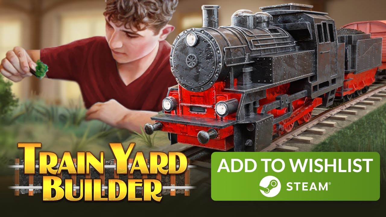 Train Yard Builder I NEW TRAILER - YouTube