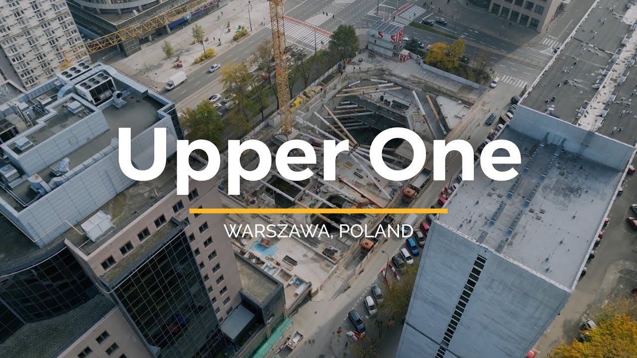 Warsaw Upper One - postępy na budowie - podziemka 10/2024 / Fort Polska ...