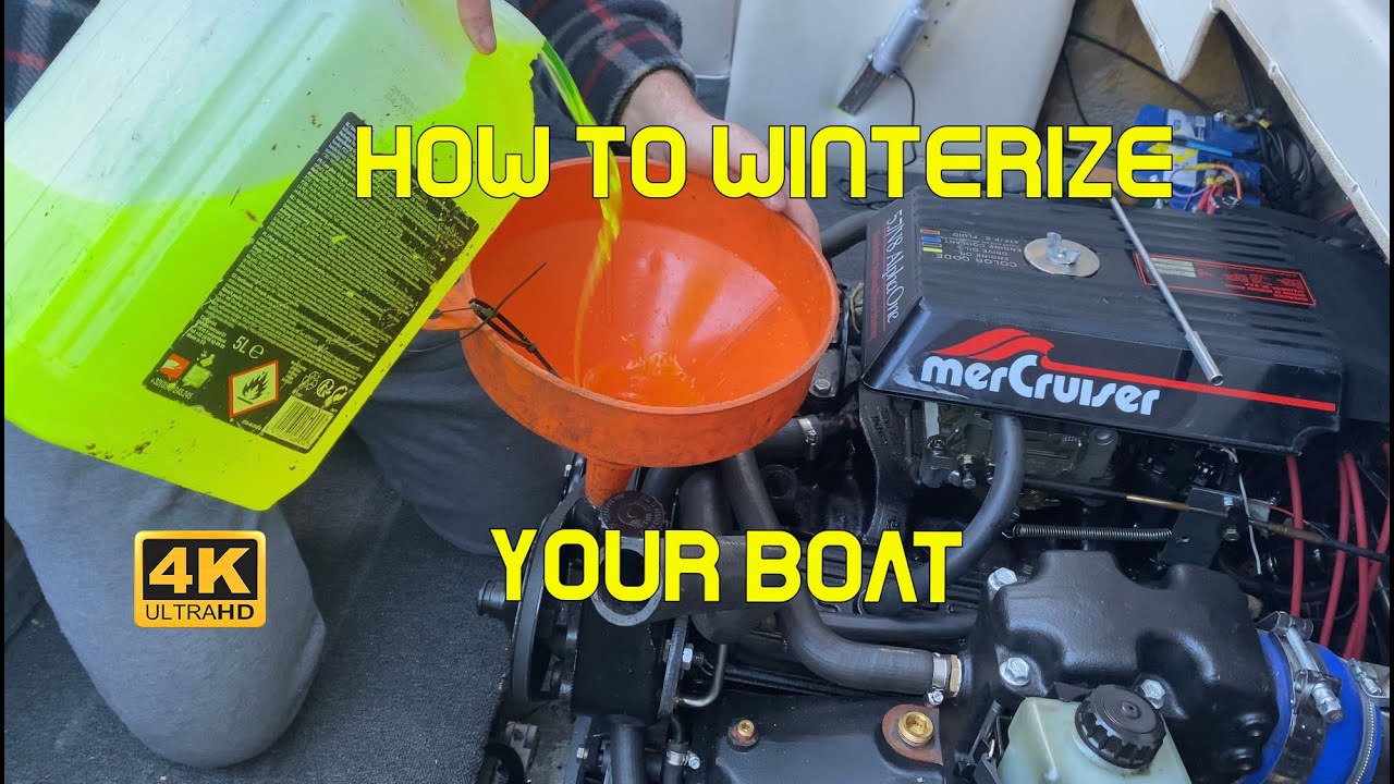 How to winterize your boat - YouTube