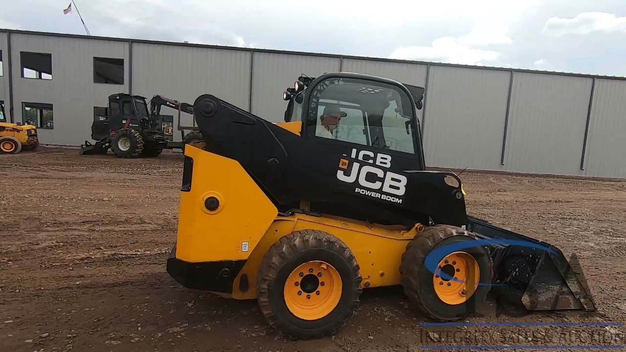 Lot 1231: 2010 JCB 260 Skid Steer Will Be Sold At Auction! - YouTube