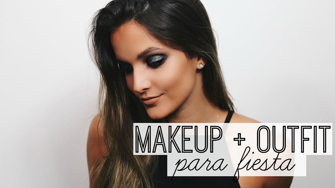 Makeup + Outfit para fiesta | Fashaddicti - YouTube