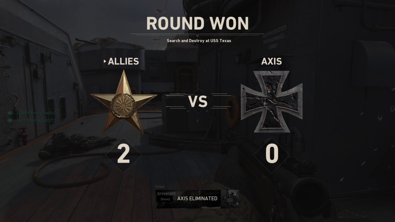 *COD WW2* Quick Search and Destroy Win - YouTube