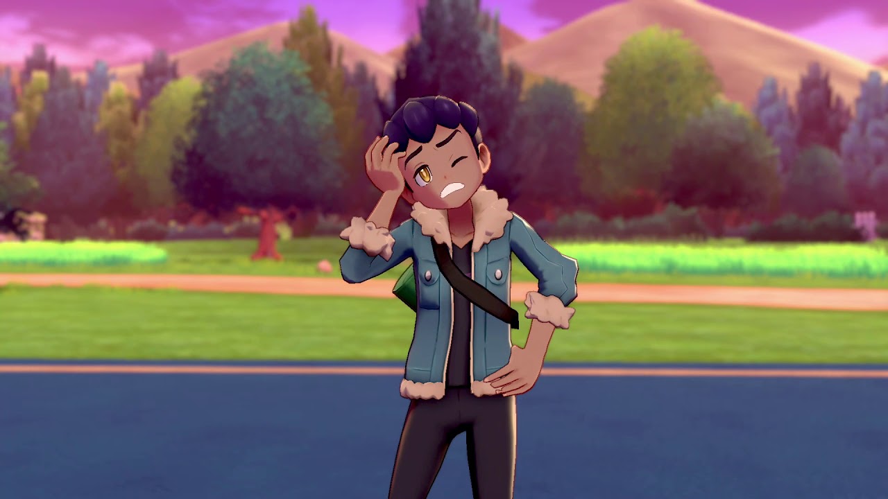 [Pokemon Shield] Pokemon Trainer Hop, battle 2 - YouTube