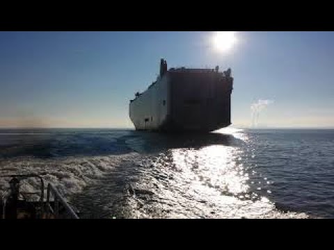 Dover Highway (IMO No: 9574107) @ Everingen Anchorage - 2016 - YouTube