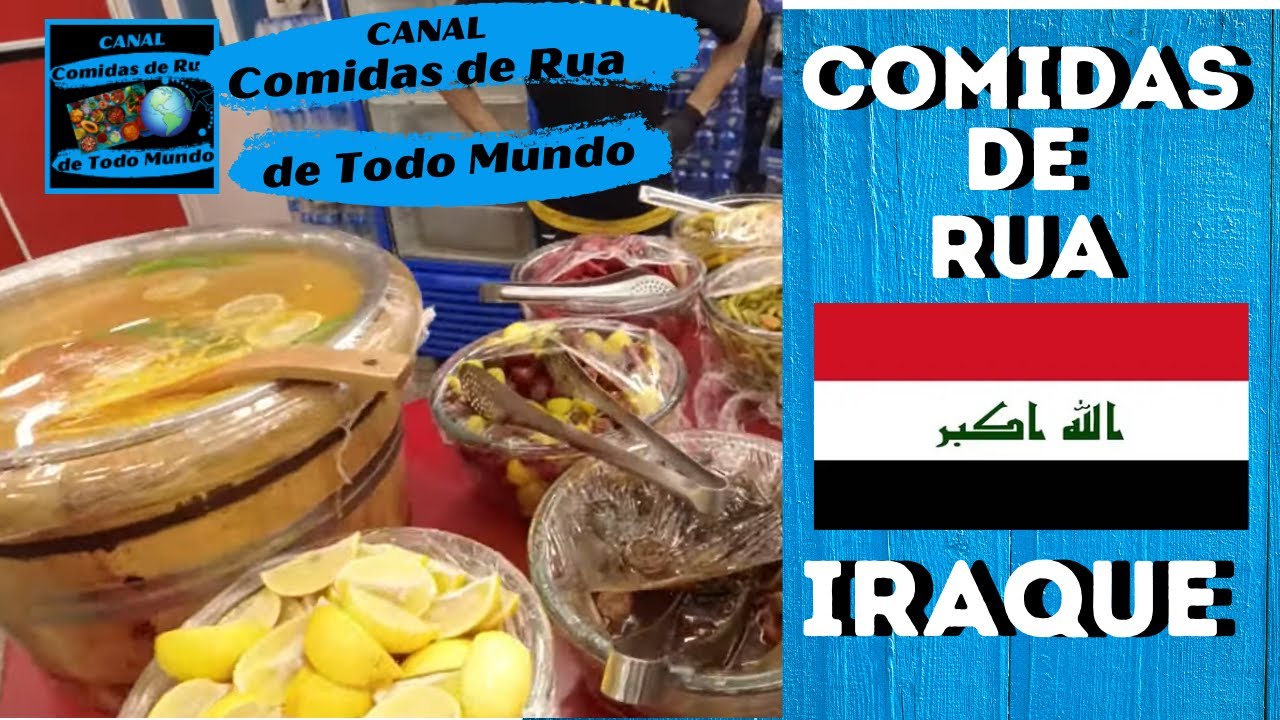 Comidas de Rua - Iraque - Bagdá - Iraqi Street Food - YouTube