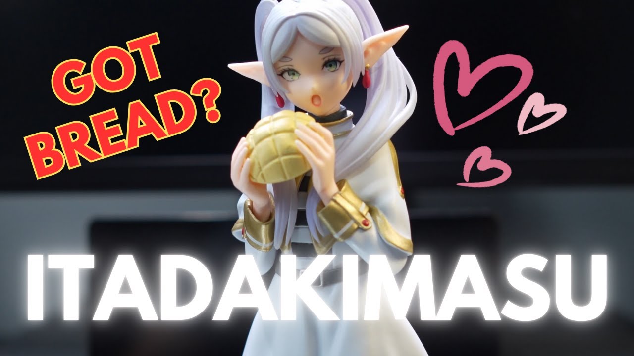 Frieren eating Melon Pan Bread? I LOVE IT! Frieren | Sega Luminasta ...