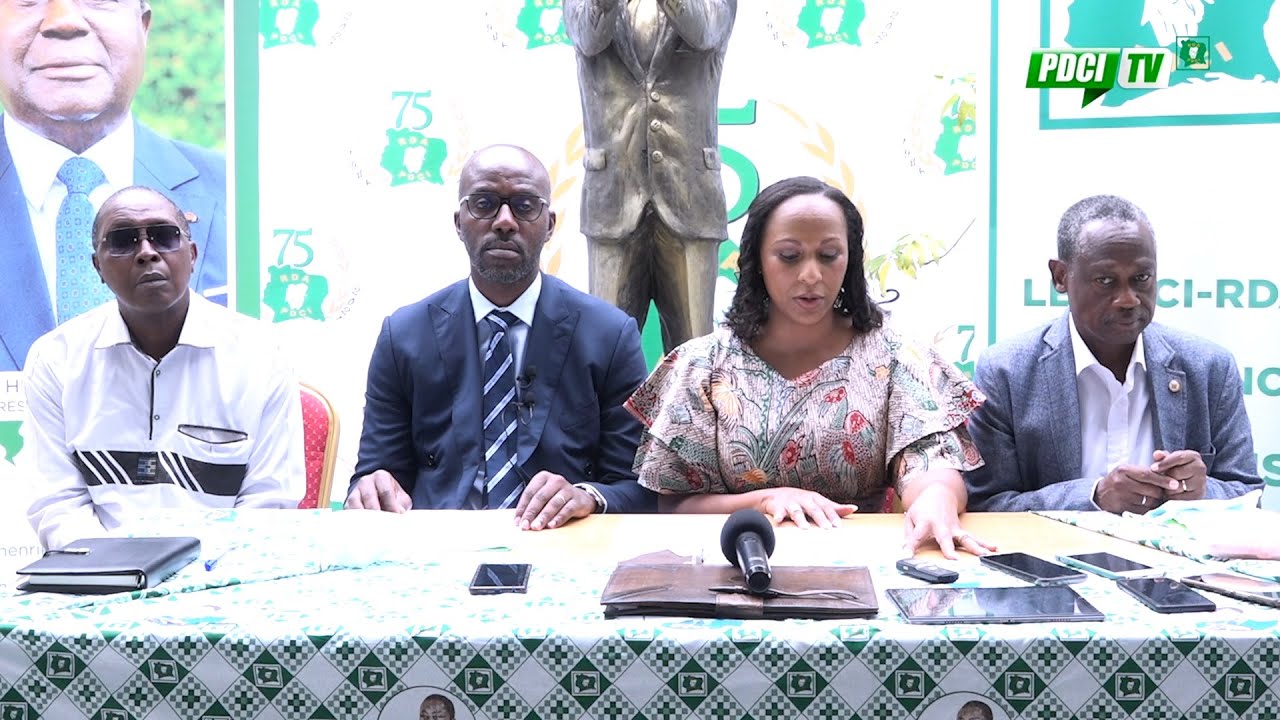 PDCI-RDA: POINT DE PRESSE DU GROUPE PARLEMENTAIRE PDCI-RDA RELATIF A LA ...