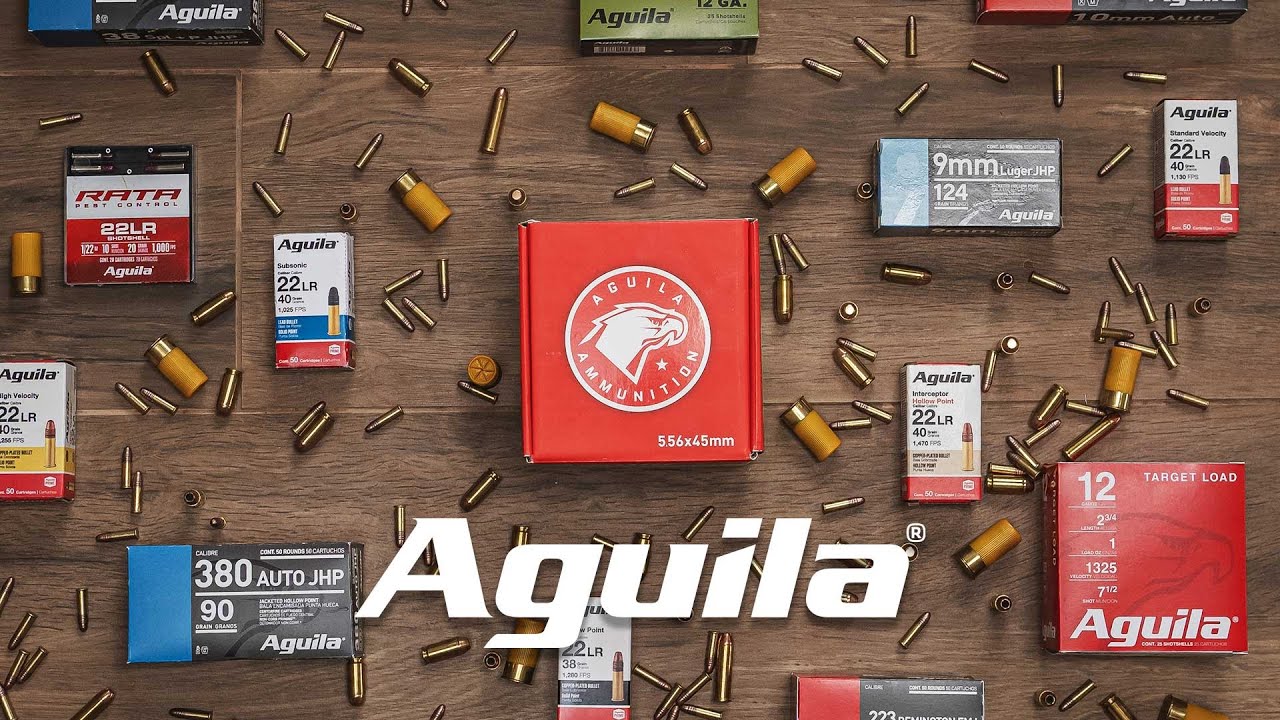 Aguila Ammo: Proven Performance, Shot After Shot - YouTube
