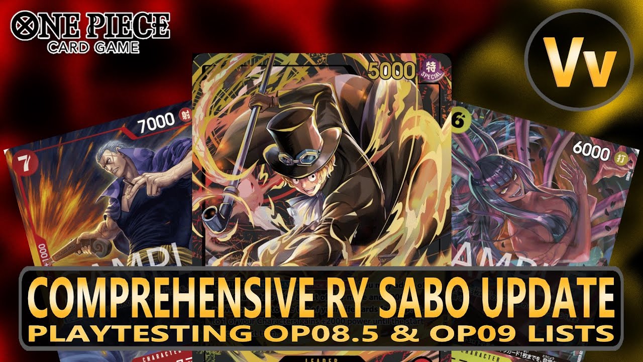 One Piece TCG: RY Sabo OP08.5/09 Testing, 2-Hour Long Comprehensive ...