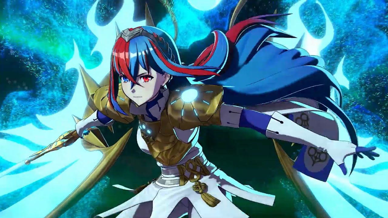 Fire Emblem: Engage: Female Alear Engaged and Combat Animations - YouTube