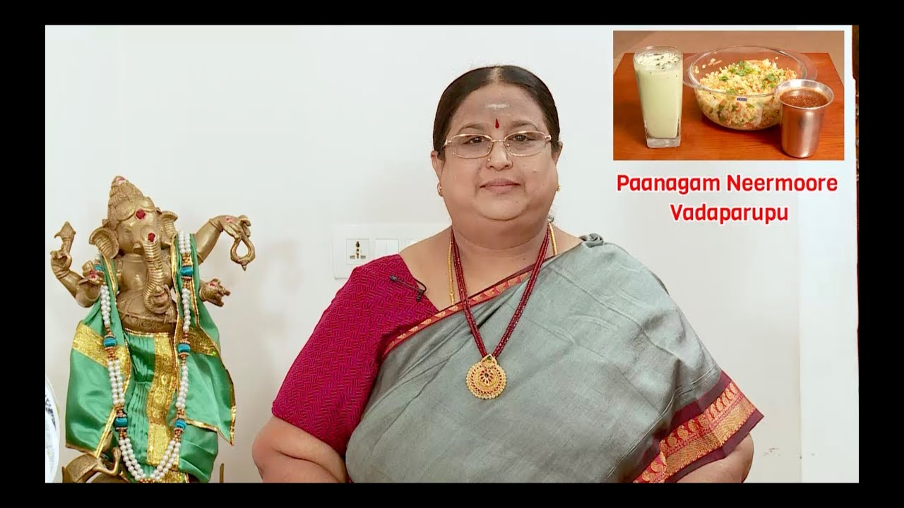 Recipe 119: Panagam / Neer Moore and Vadaparupu - YouTube
