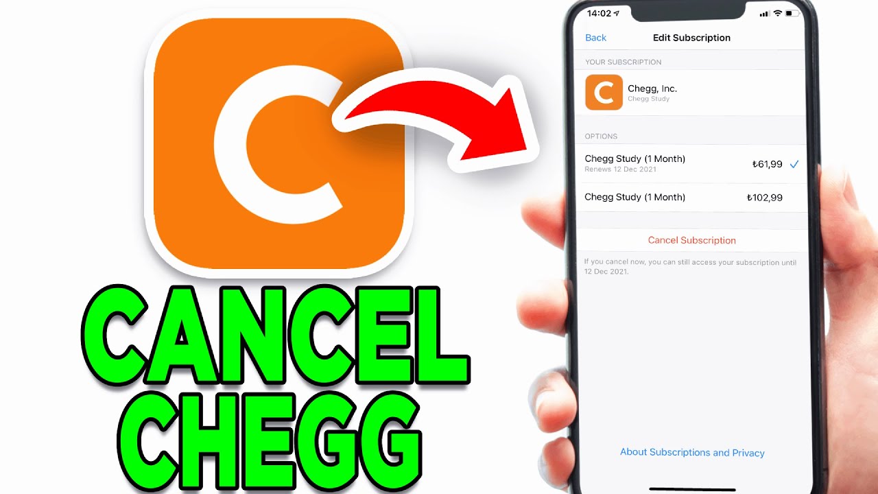 How To Cancel Chegg Subscription! - Full Guide - YouTube
