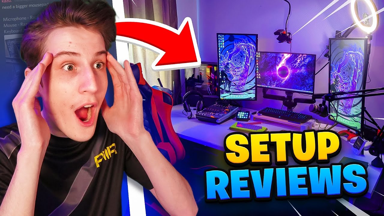 Reviewing YOUR Gaming Setups on Discord! - YouTube