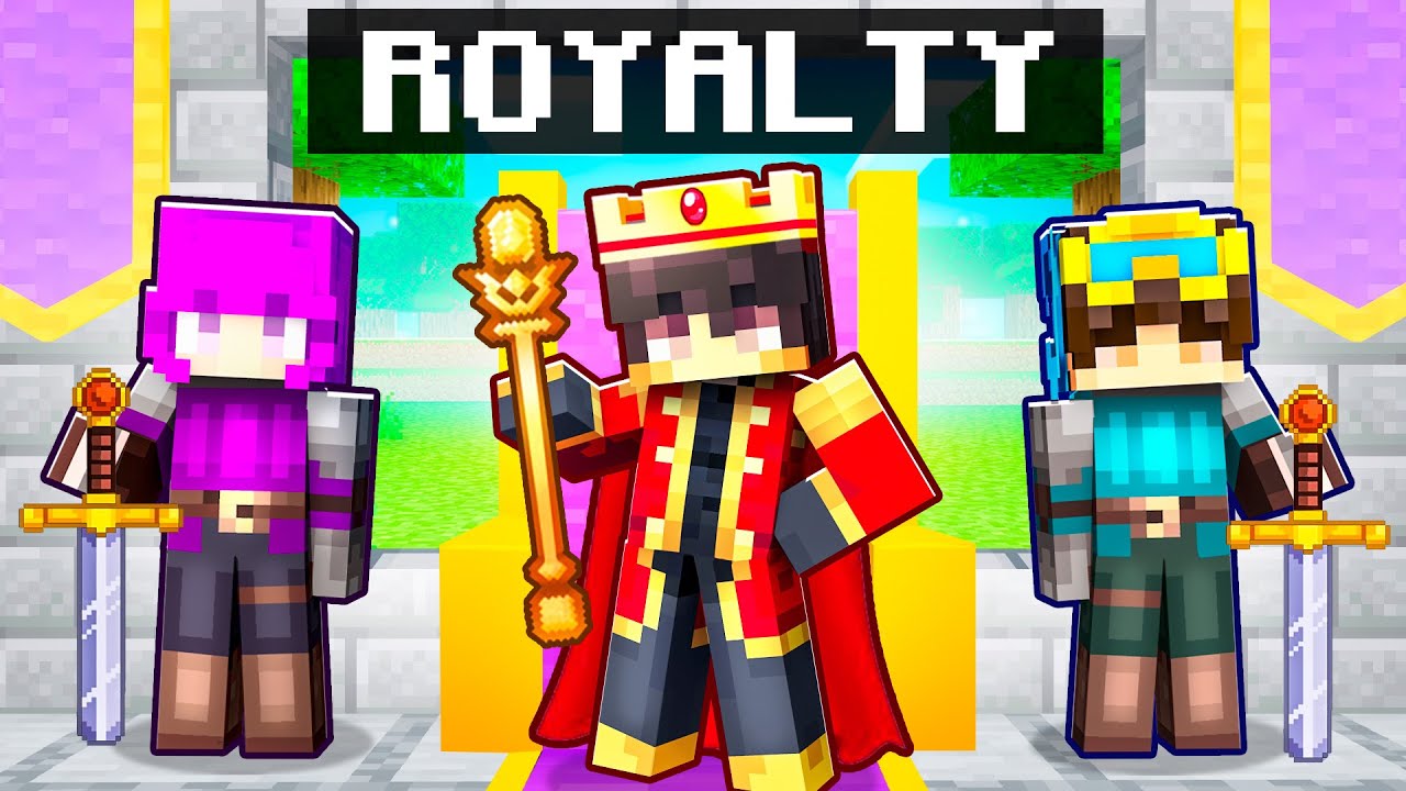 Cash Became ROYALTY in Minecraft! - YouTube