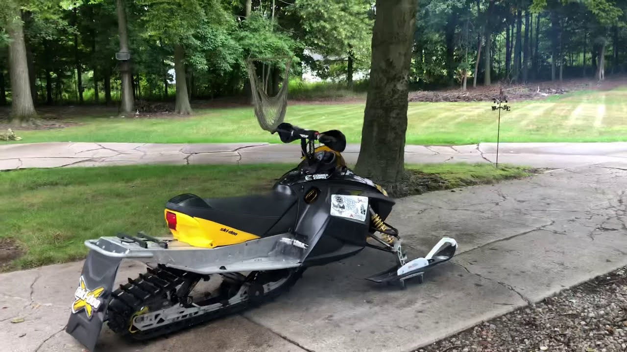 07 Ski-Doo MXZX 600 Factory Mod - YouTube