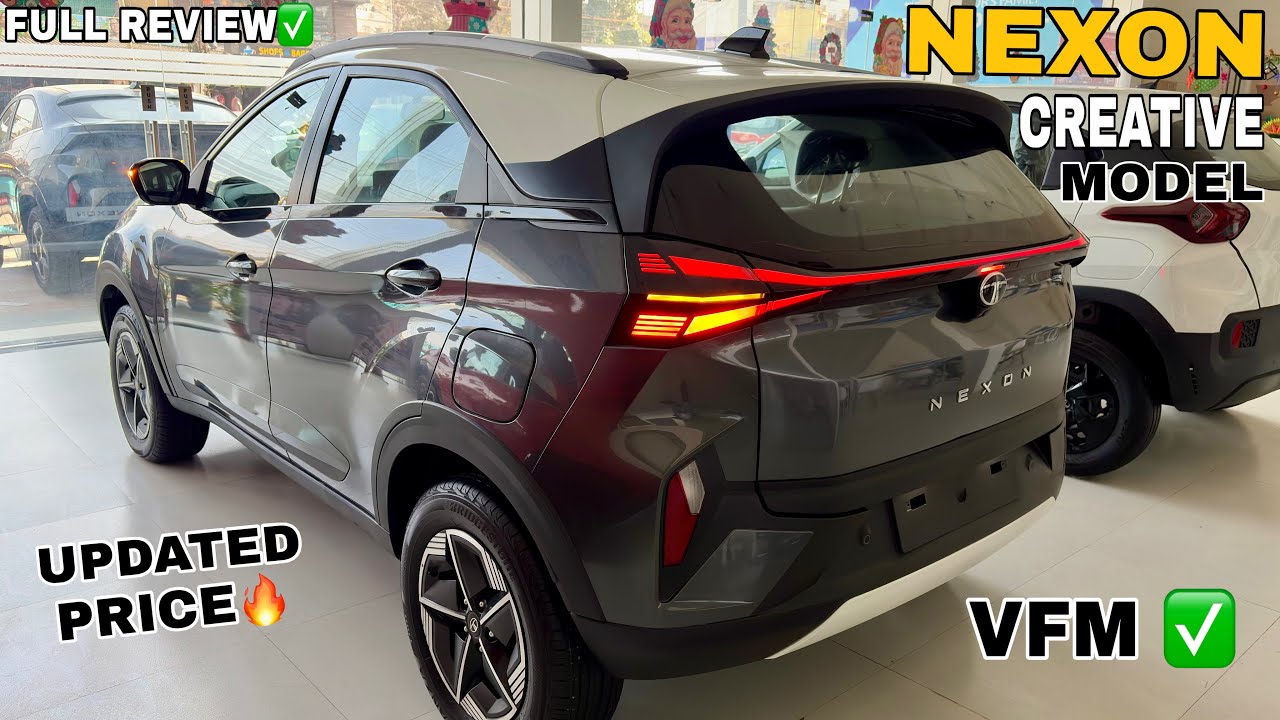 Tata Nexon Creative Model 2025 Full Details On-road Price, Features ...