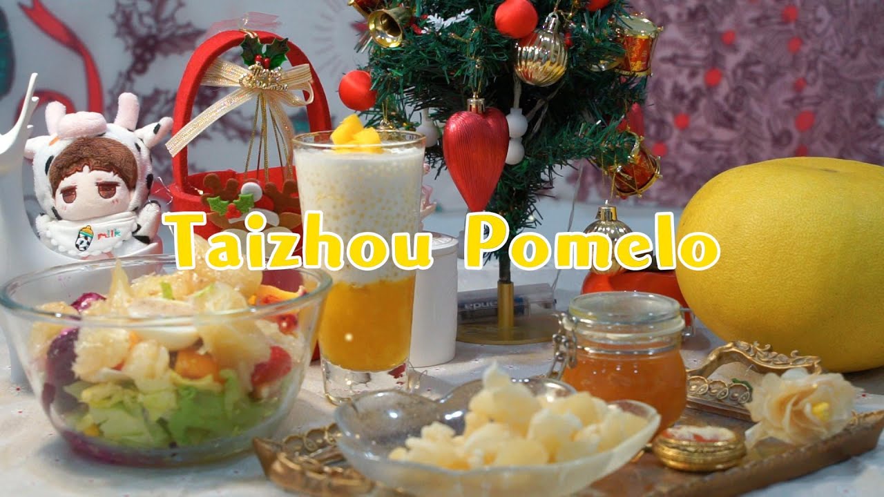 Four Easy Pomelo Dessert Recipes for Afternoon Party - YouTube