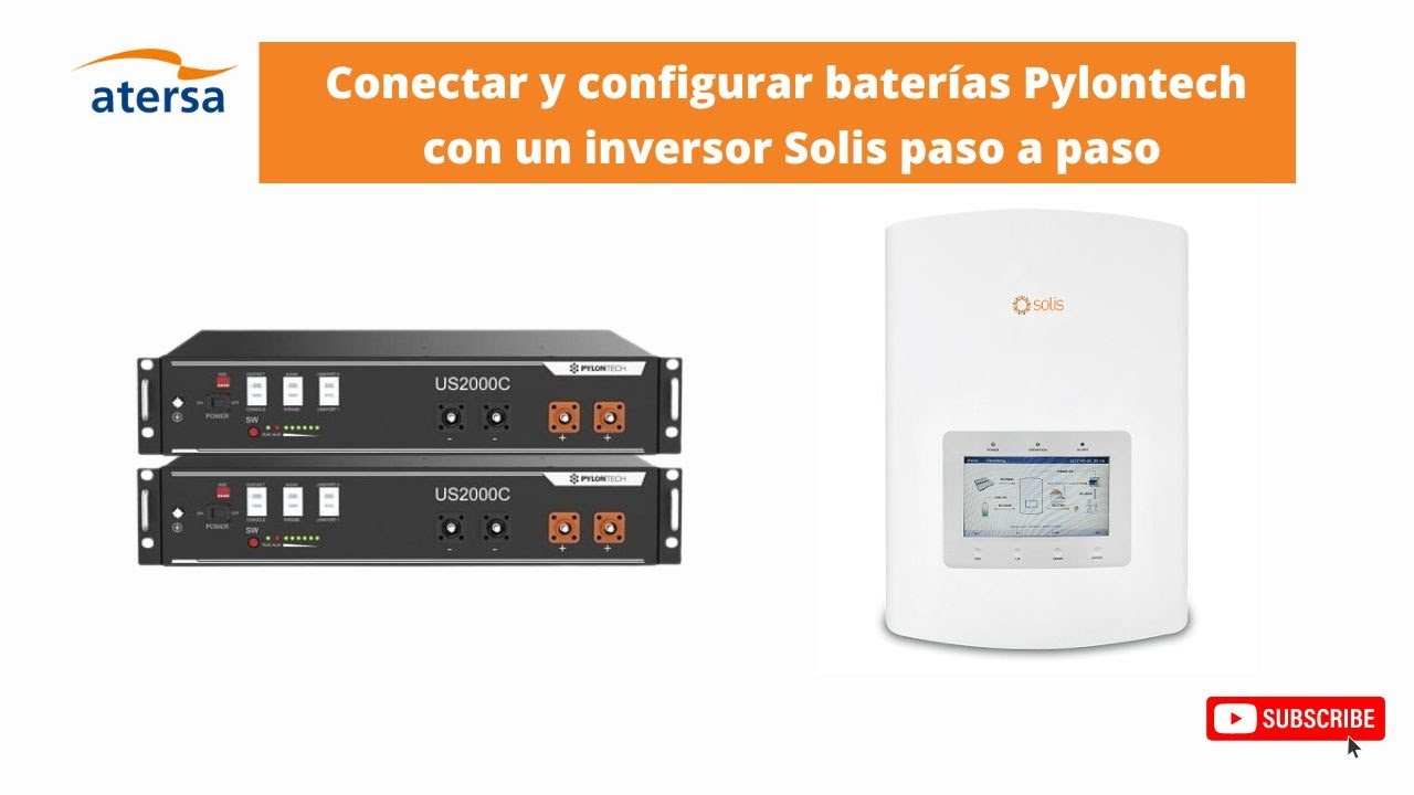 Conexion pylontech y solis - YouTube